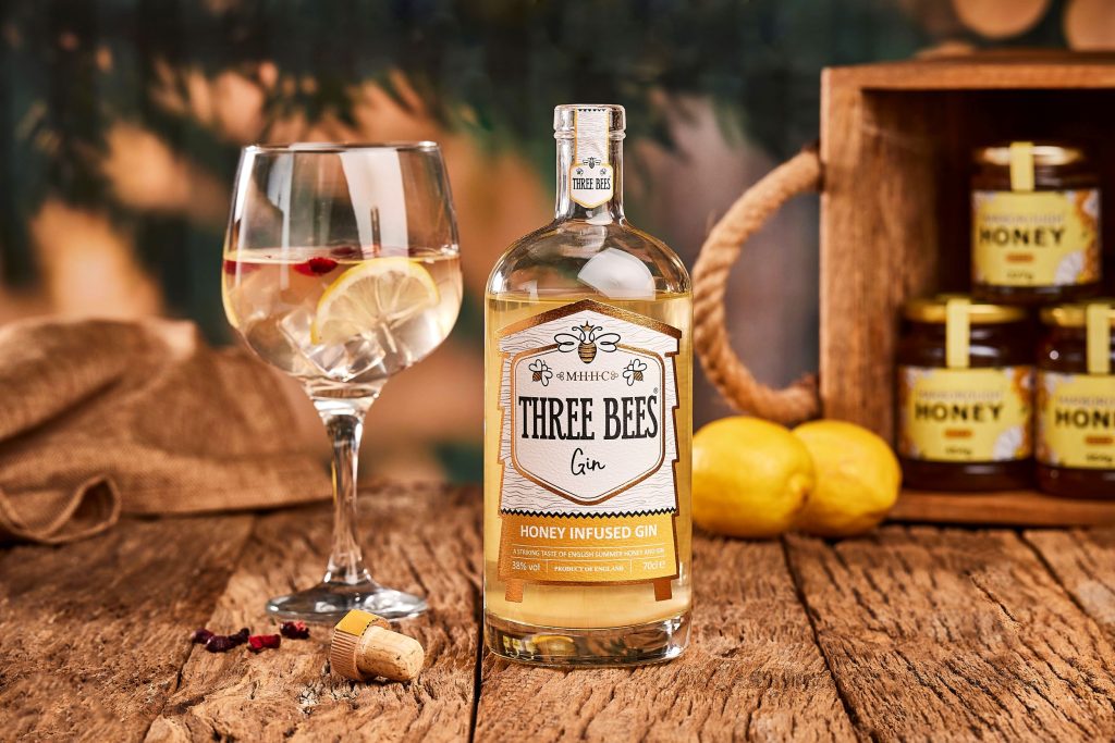 Honey Infused Gin | Three Bees Spirits