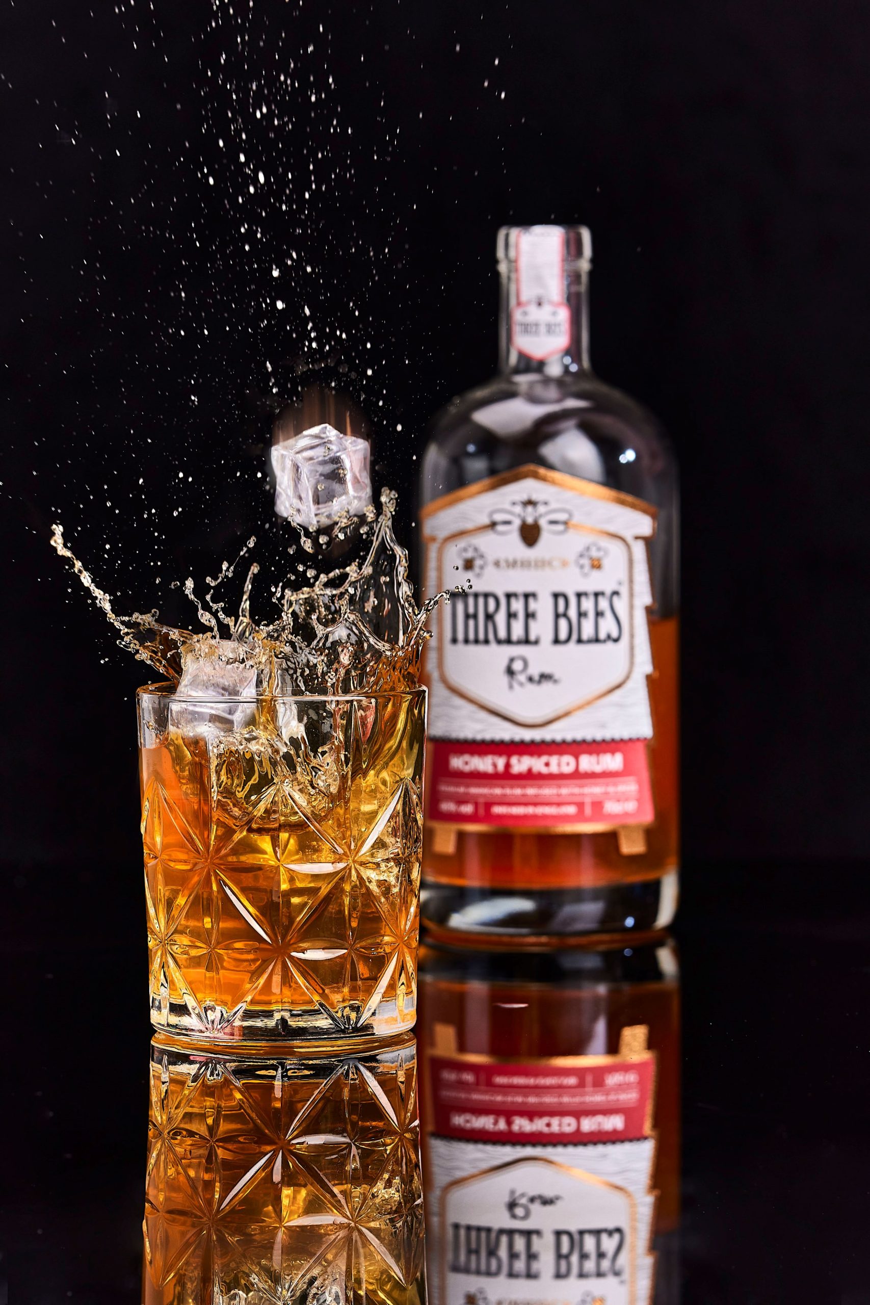 Honey Spiced Rum | Three Bees Spirits